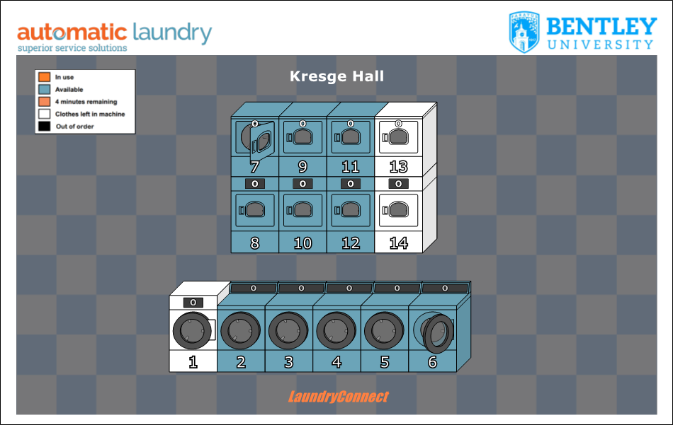 Kresge Hall LaundryConnect