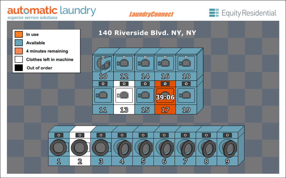 140 Riverside Laundry Connect
